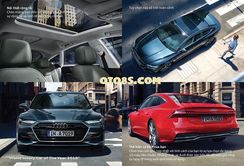 Oto8s - Audi A7 2023: Giá Bán Lăn Bánh, Hình Ảnh, Thông Số Kỹ Thuật